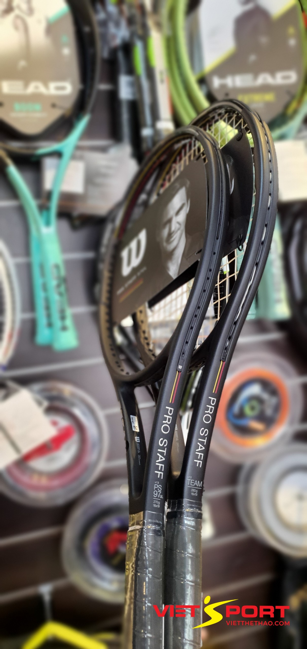 Đánh Giá Vợt Tennis Wilson Pro Staff V13 | TennisUS